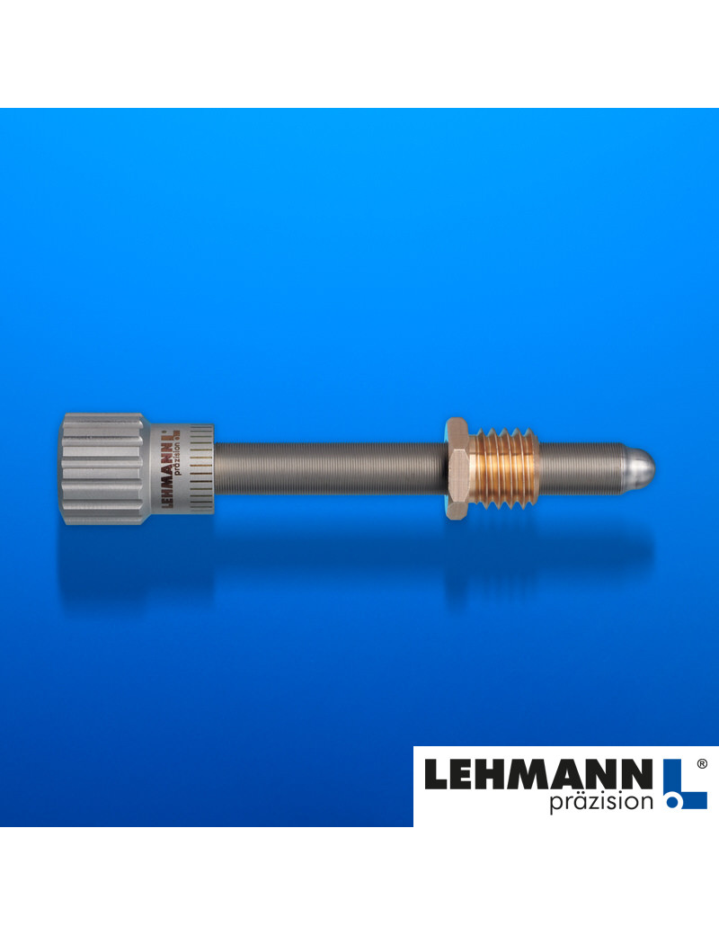 Adjustment screws with fine thread M8