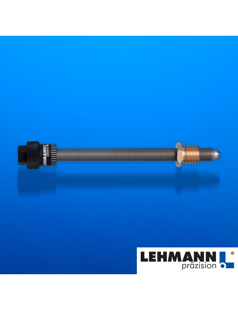 Poignée moletée avec hexagone